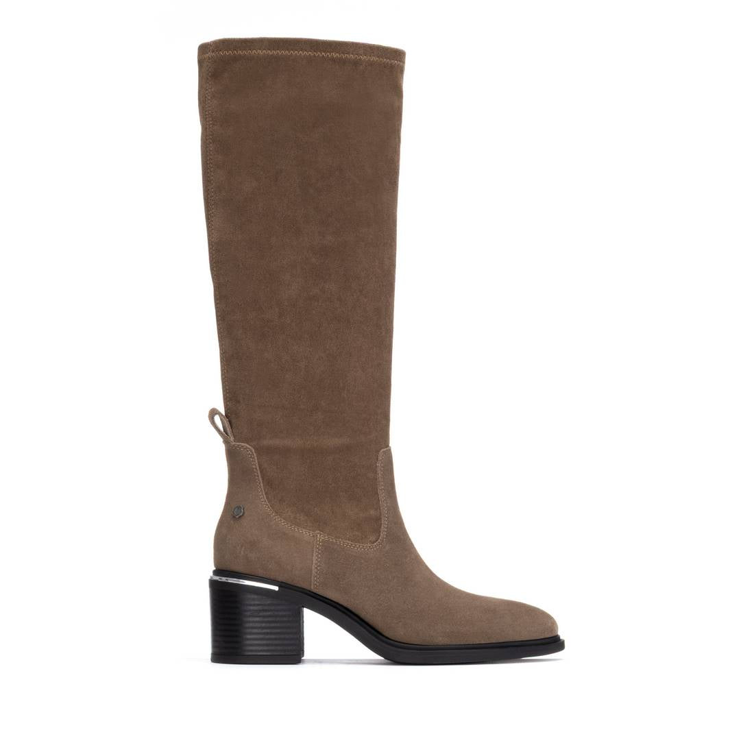 Botas de serraje para mujer | Carmela Shoes